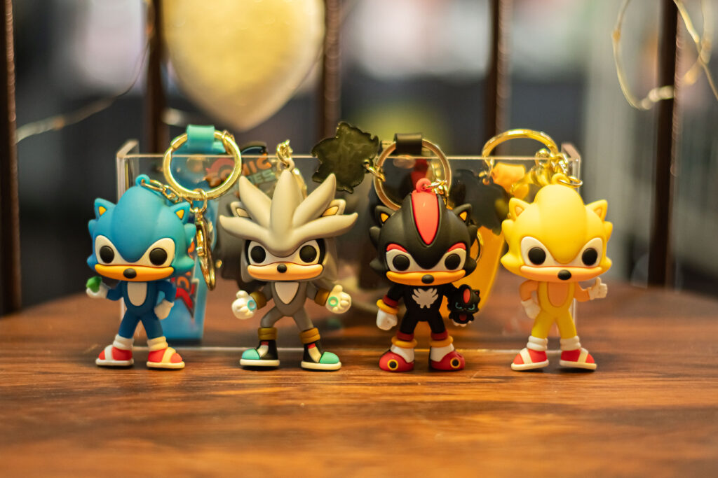 Sonic Keychains - Eliza Popzone